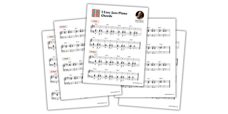 5 Easy Jazz Piano Chords That Sound Great - Open Studio